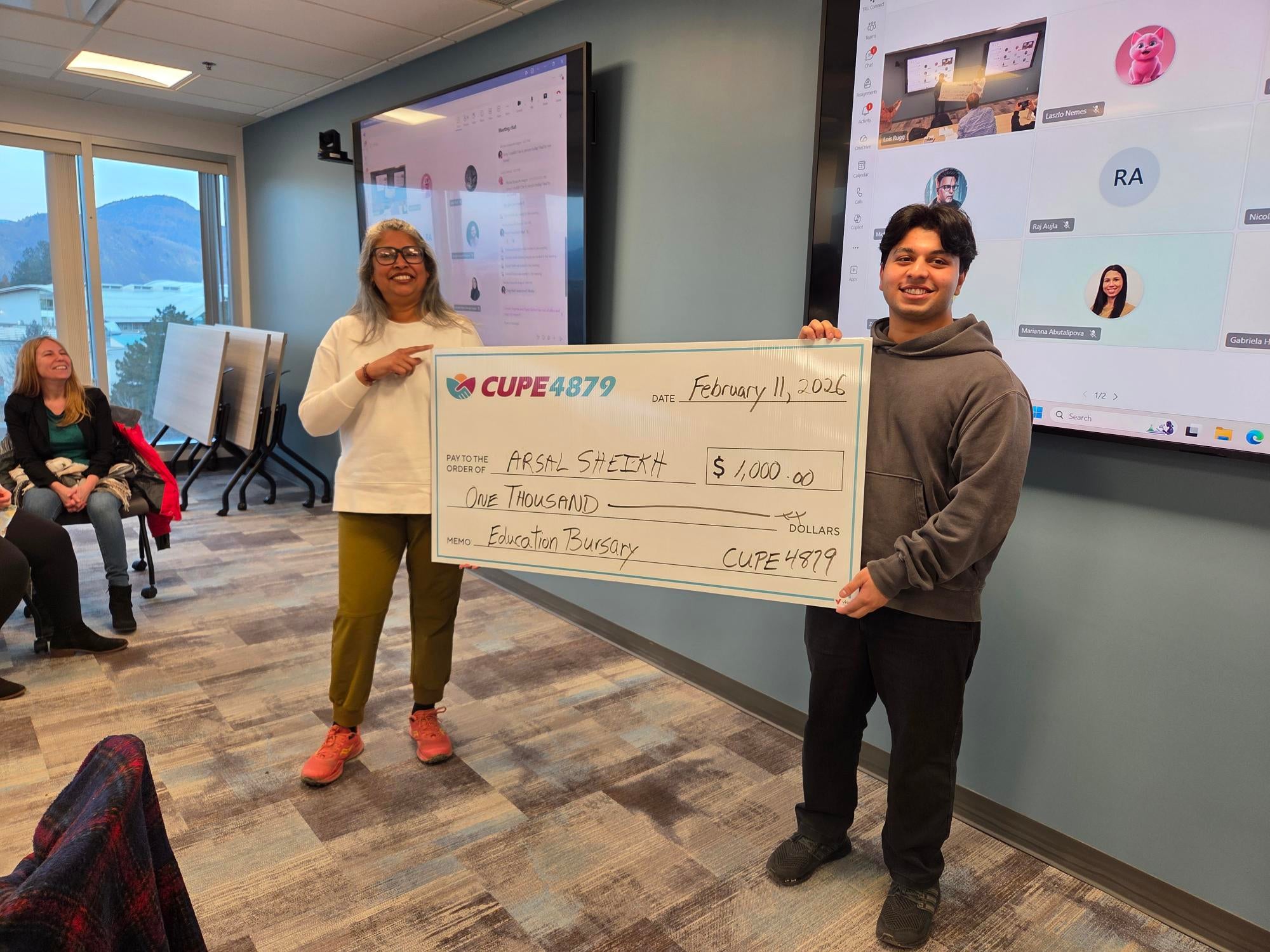 CUPE 4879 Recognizes 4 New Scholarship Winners - CUPE 4879